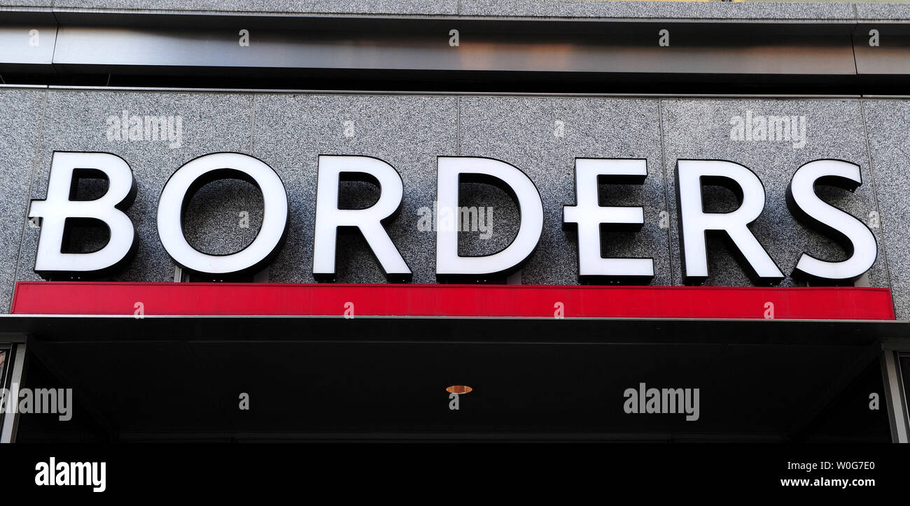 Borders group hi-res stock photography and images - Alamy