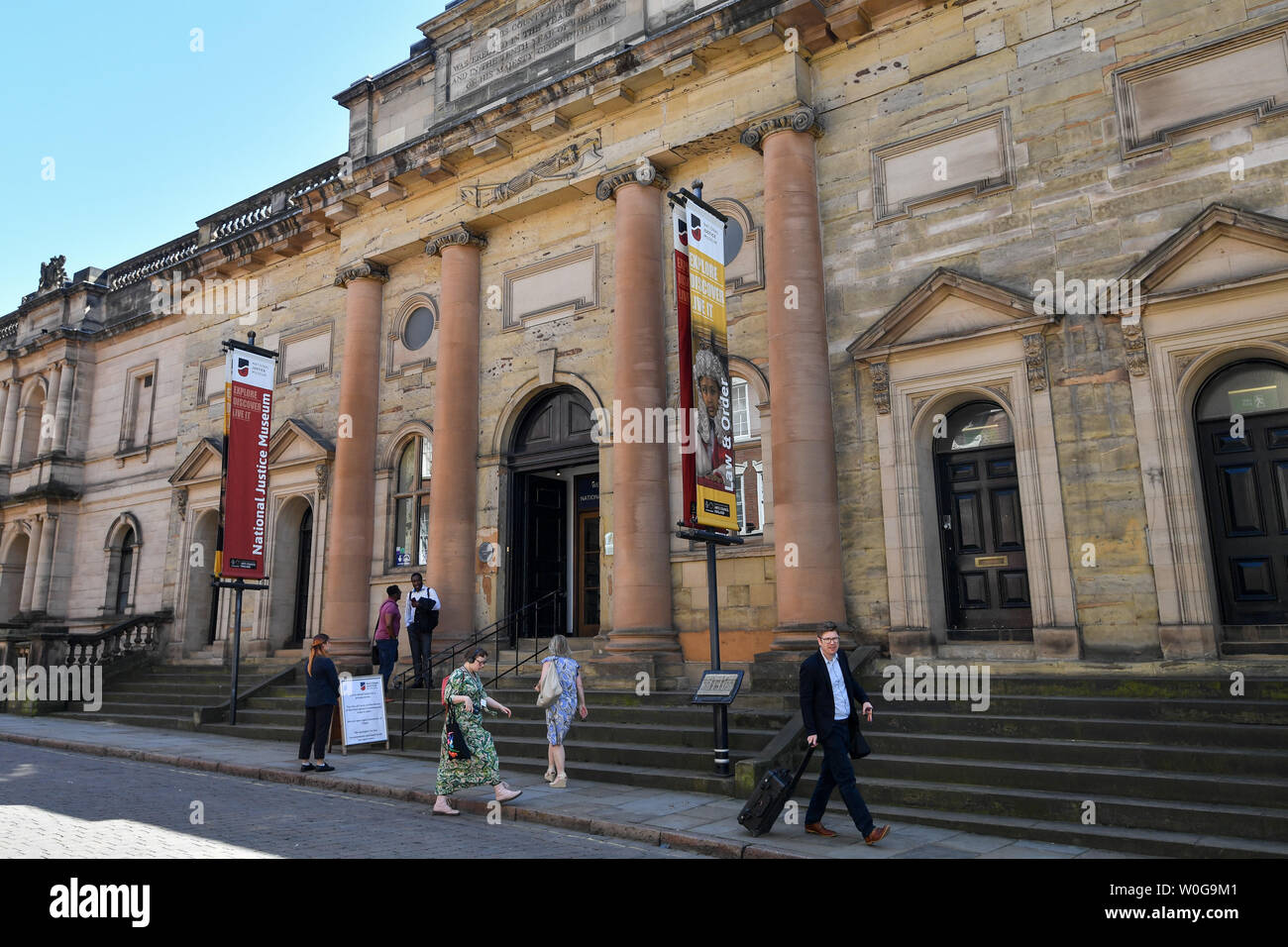 General view of Nottingham's National Justice Museum, Nottingham, where ...