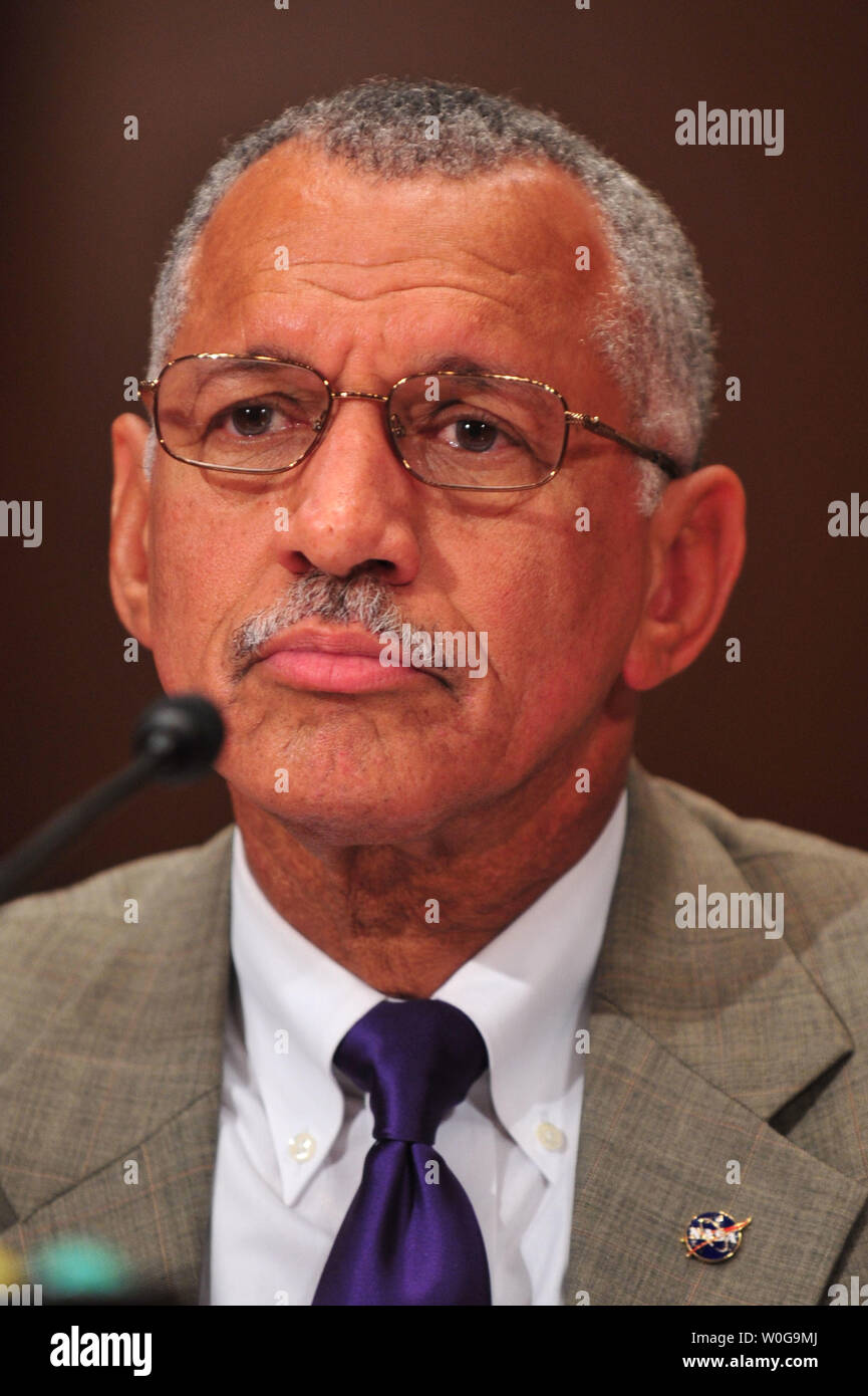 NASA Administrator Charles F. Bolden, Jr. testifies before a Senate ...