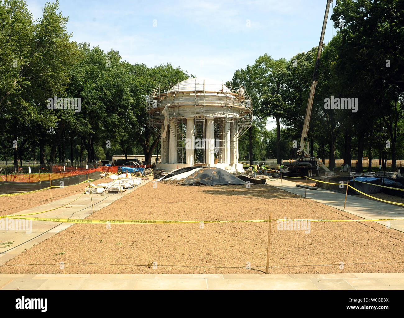 World war i memorial renovation dc hi-res stock photography and images ...