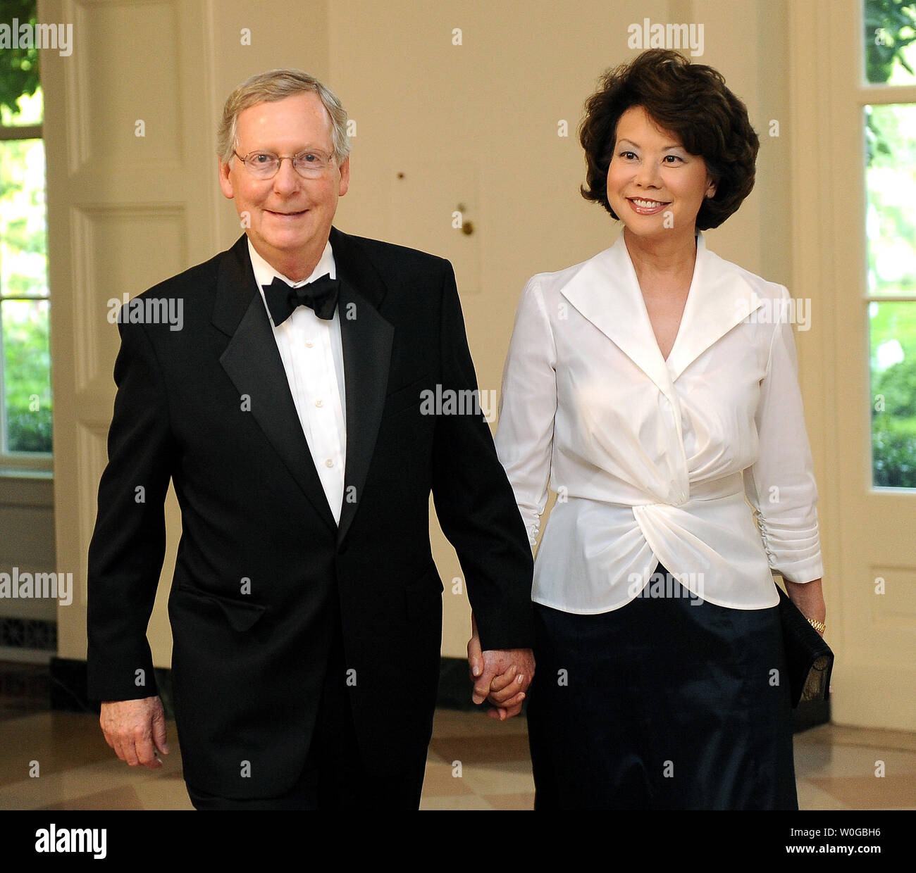 Senate Minority Leader Mitch McConnell, R-KY, and his wife Elaine Chao ... Senate Minority Leader Mitch McConnell, R-KY, and his wife Elaine Chao ...