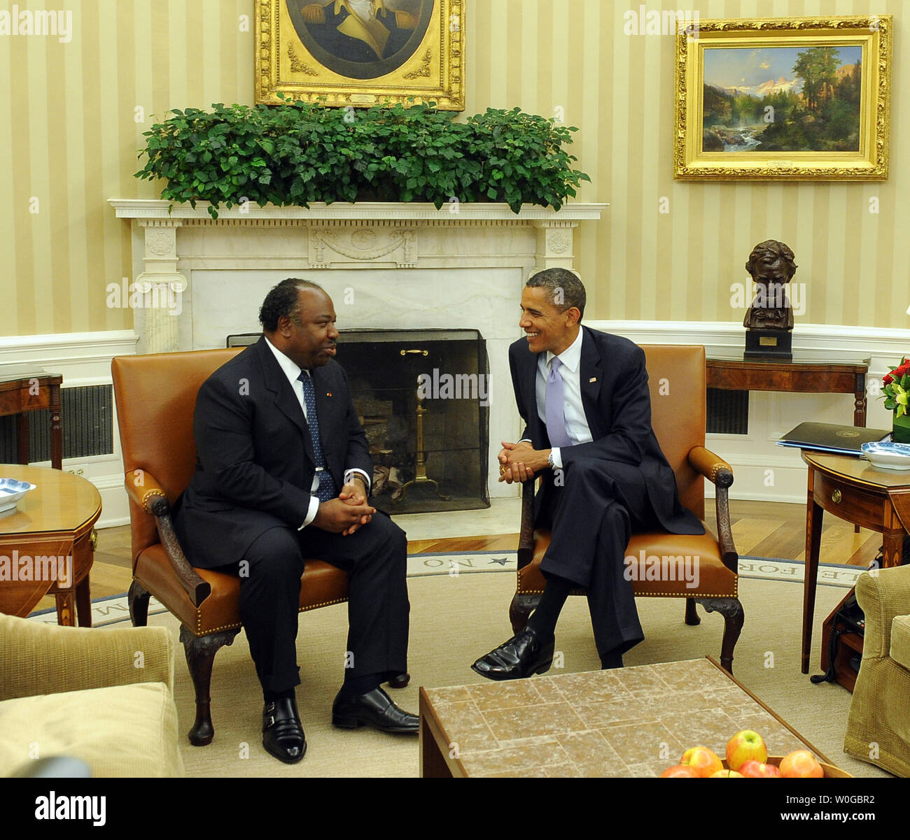 Ali bongo ondimba president of gabon hi-res stock photography and ...