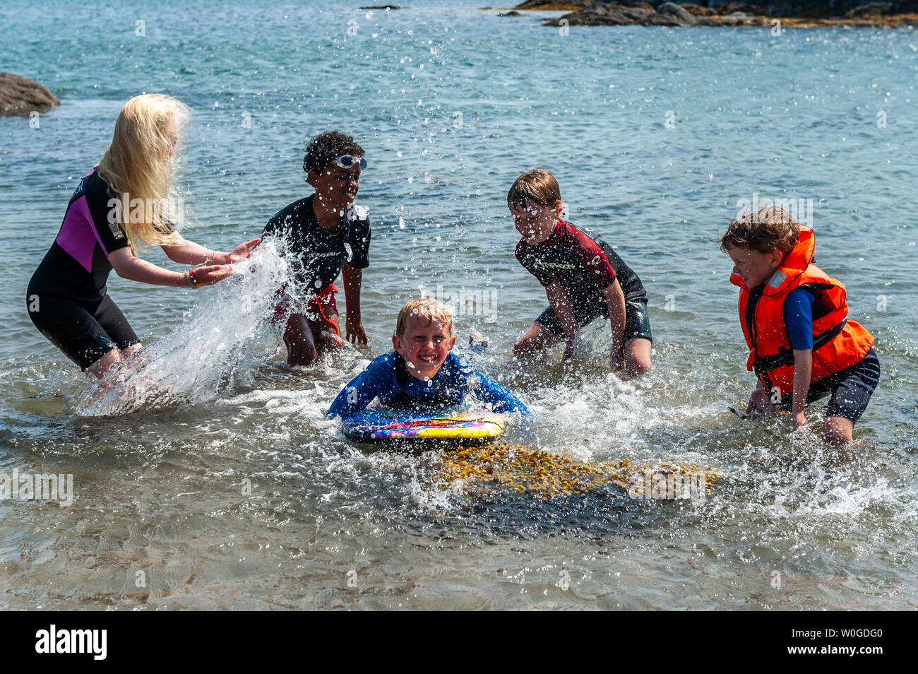 Schull, West Cork, Ireland. 27th June, 2019. On a sweltering day in ...