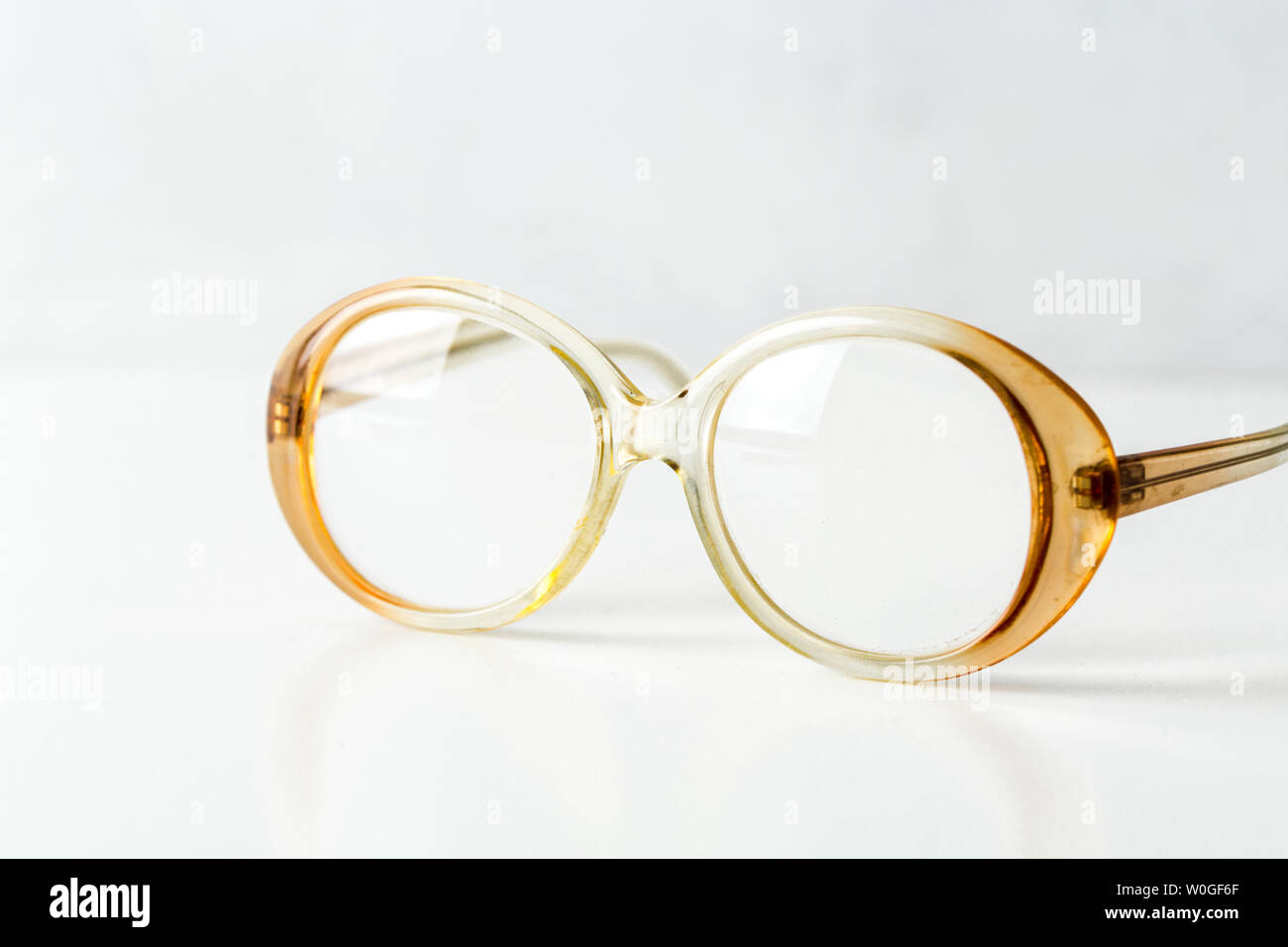 eyeglasses isolated on white Stock Photo - Alamy