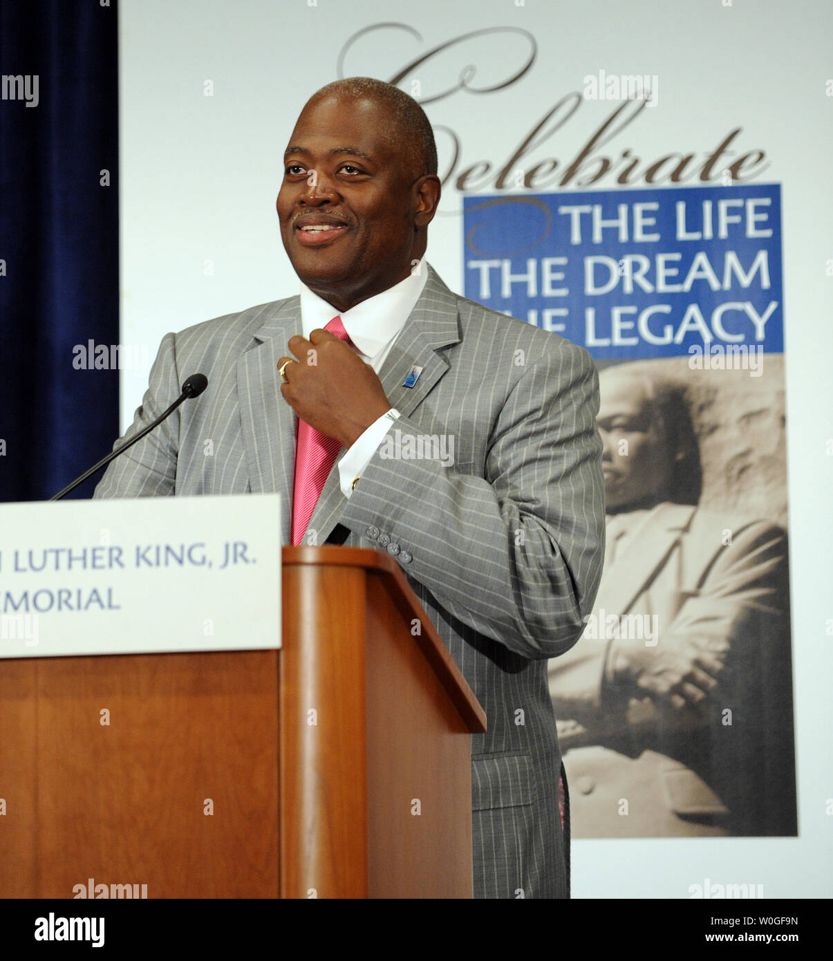 Harry Johnson, president and CEO of the King memorial foundation ...