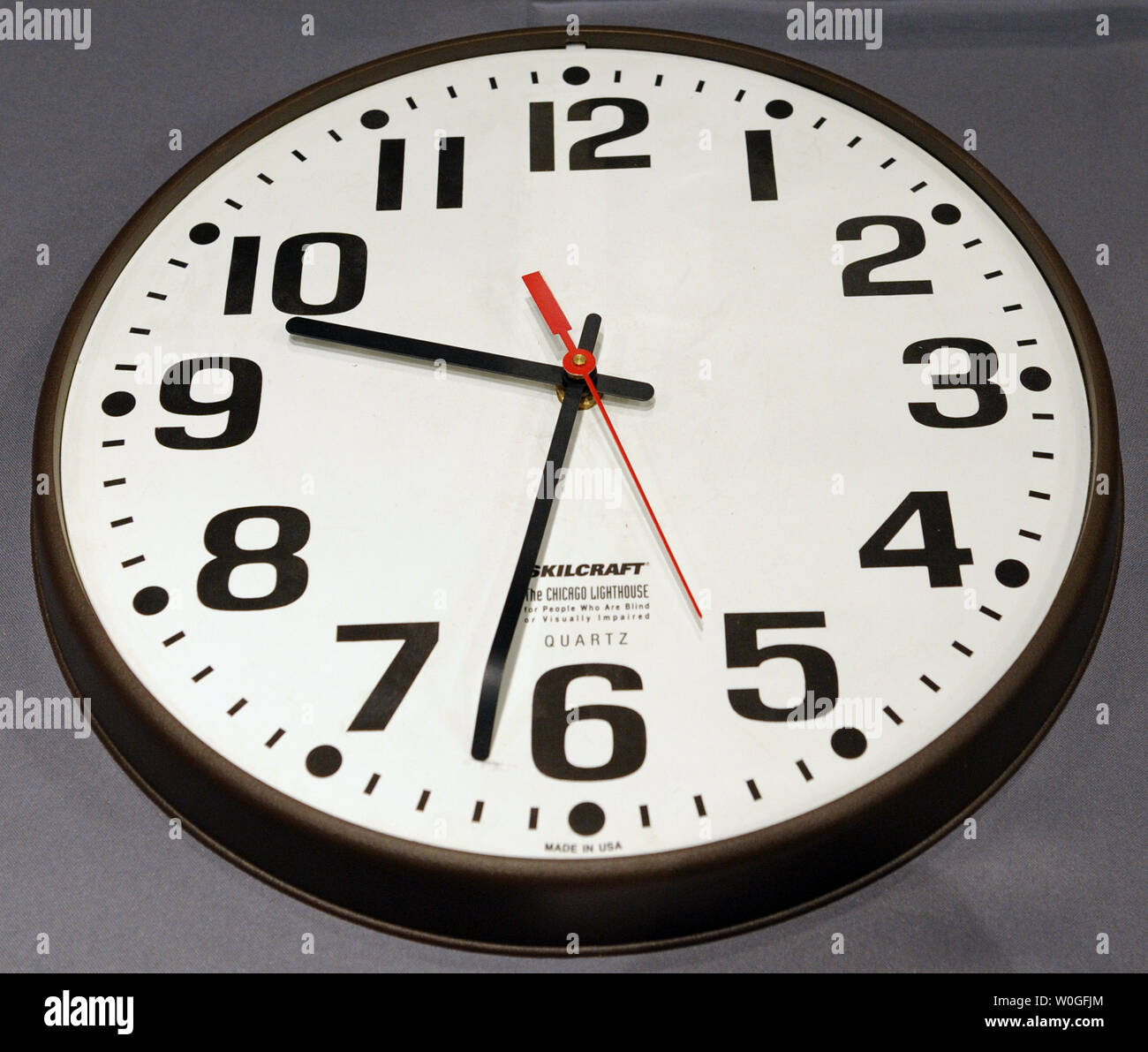 A clock which stopped at the moment of impact the Pentagon was hit is ...