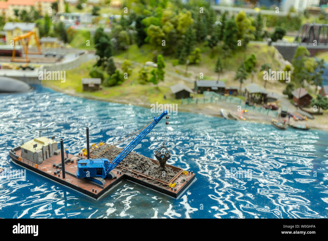 miniature world, close up Stock Photo - Alamy
