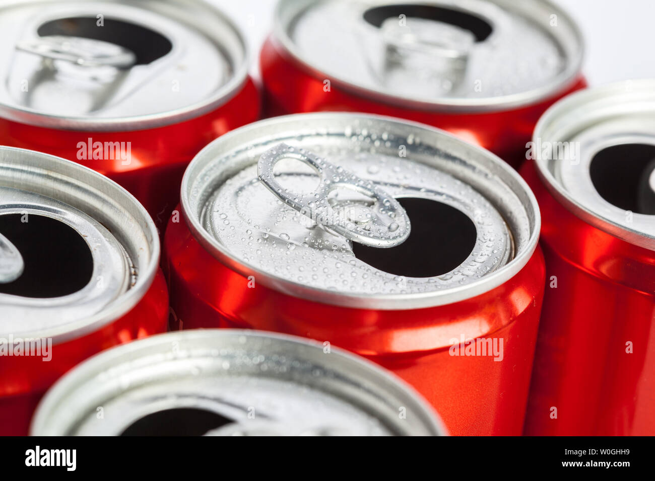 Empty recycle cans Stock Photo - Alamy