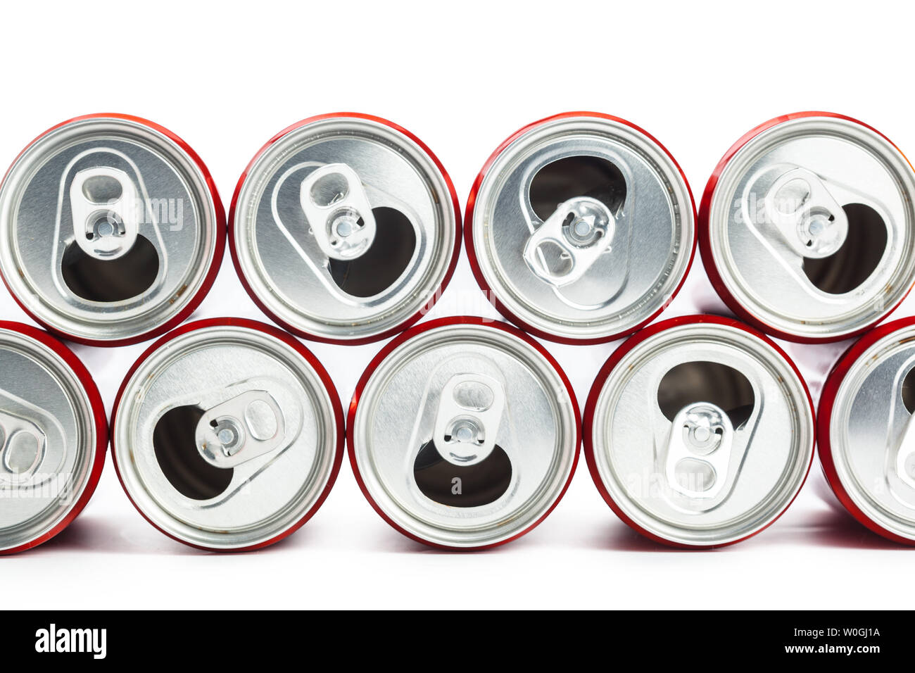 Empty recycle cans Stock Photo - Alamy