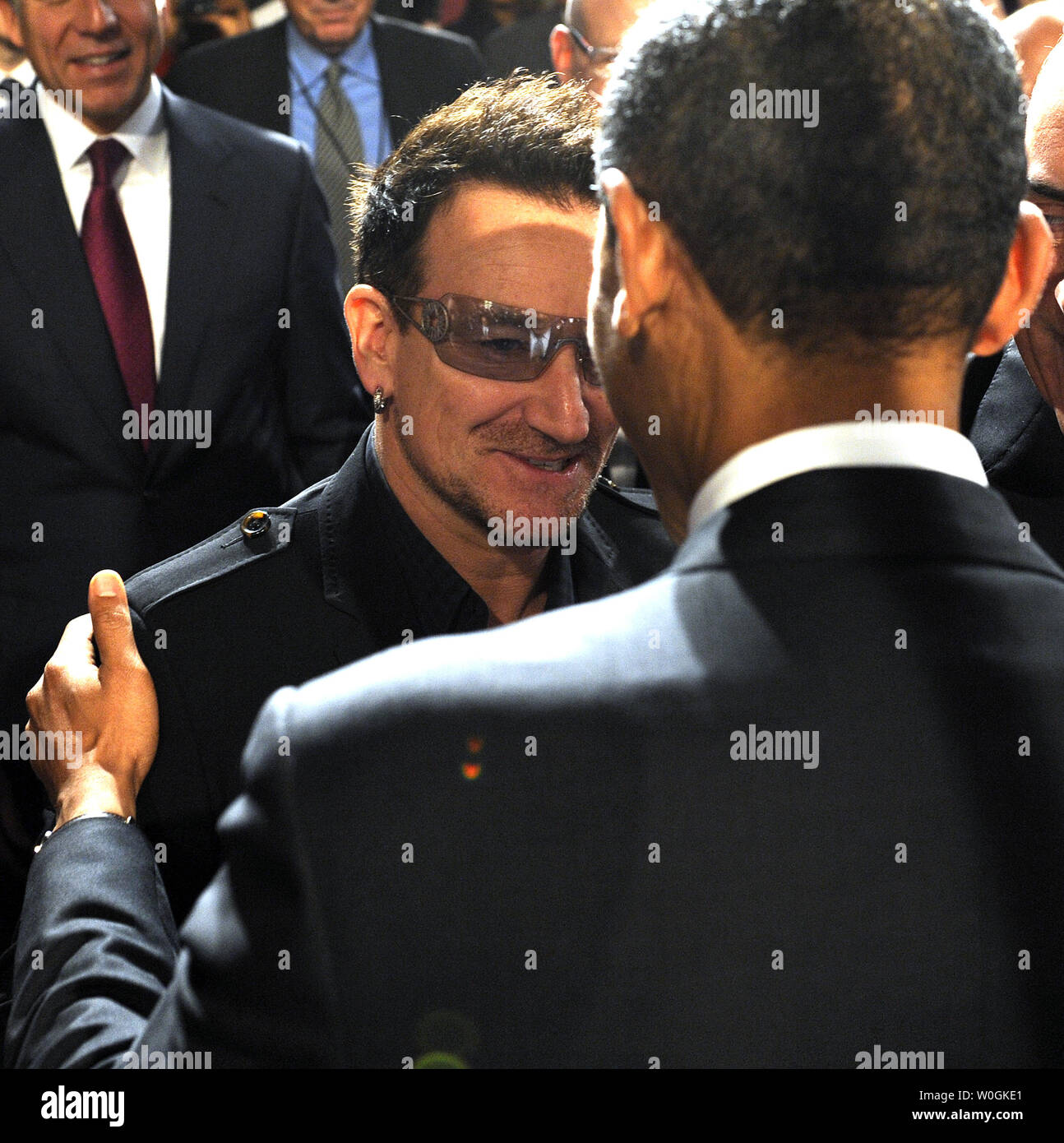 Bono at one campaign event hi-res stock photography and images - Alamy