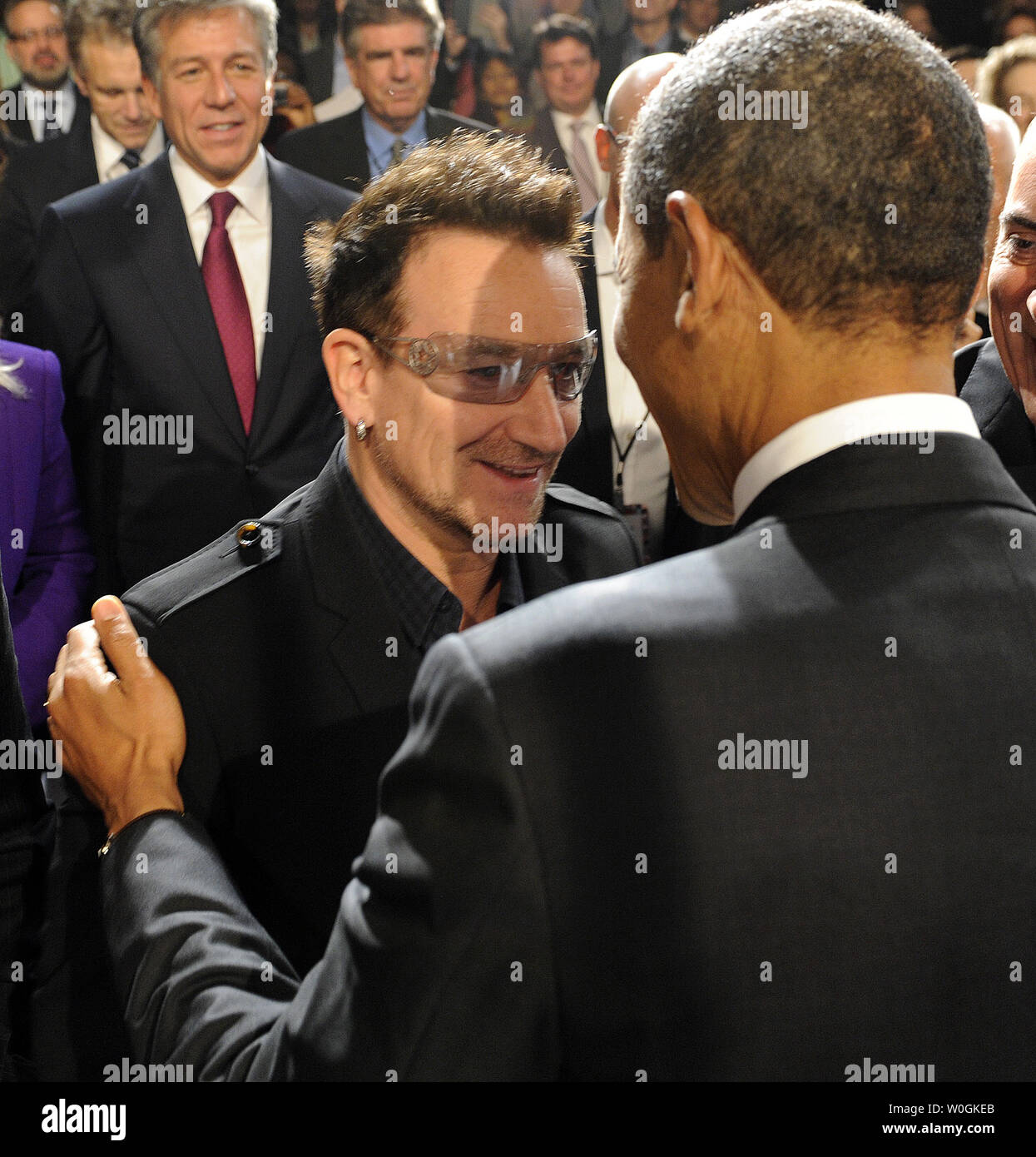 Bono at one campaign event hi-res stock photography and images - Alamy