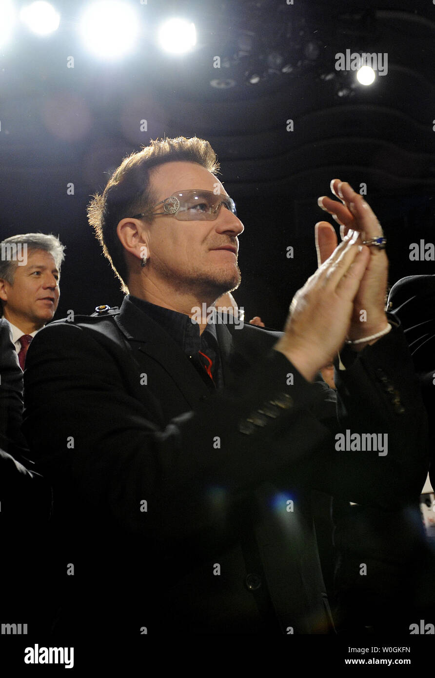 Bono at one campaign event hi-res stock photography and images - Alamy