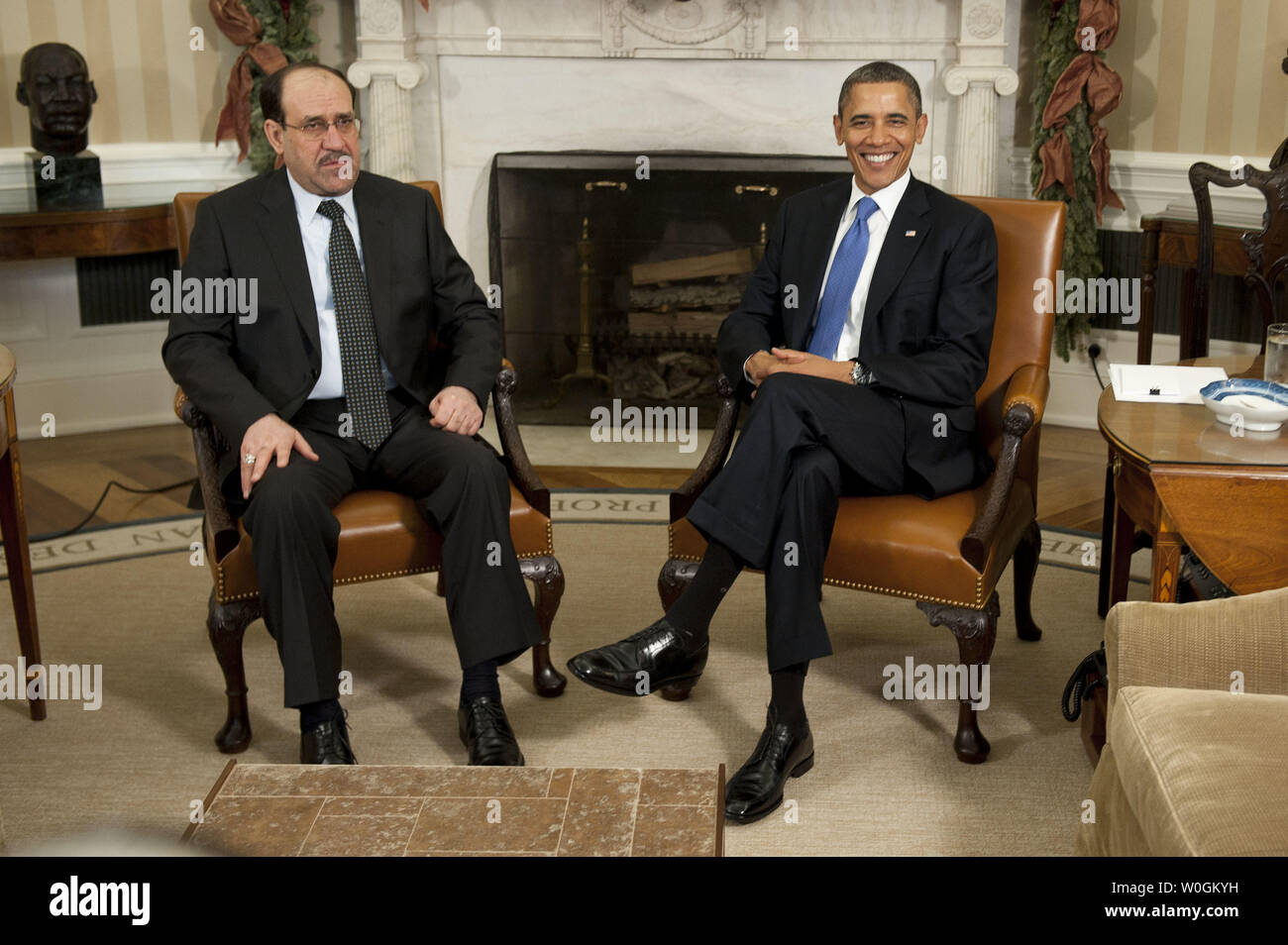 President Barack Obama Meets With Iraqi Prime Minister Nouri Al Maliki