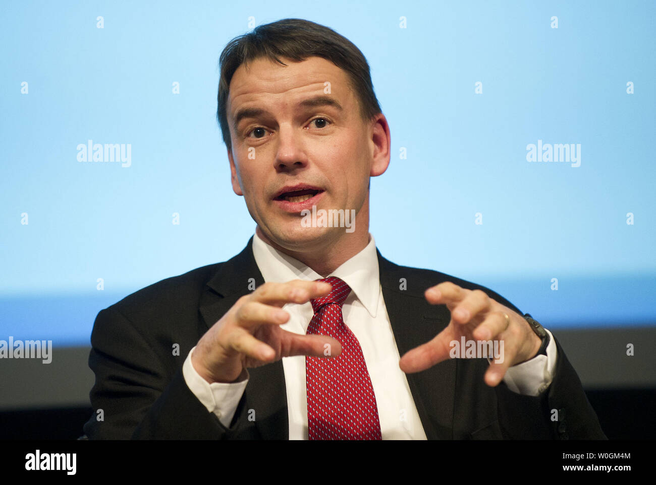 Christian Friis Bach, minister for Development Cooperation of the ...