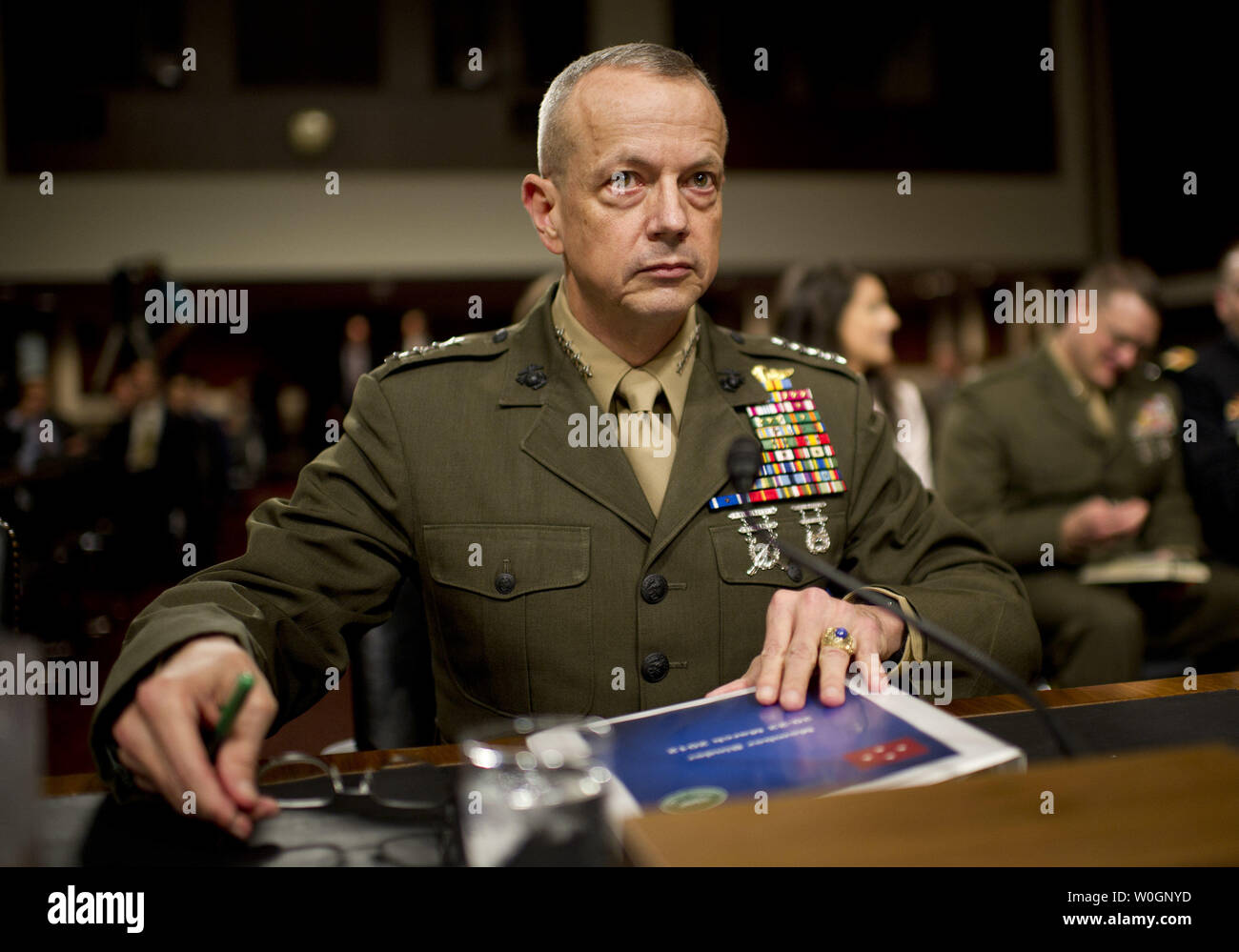 Commander allen d hi-res stock photography and images - Alamy