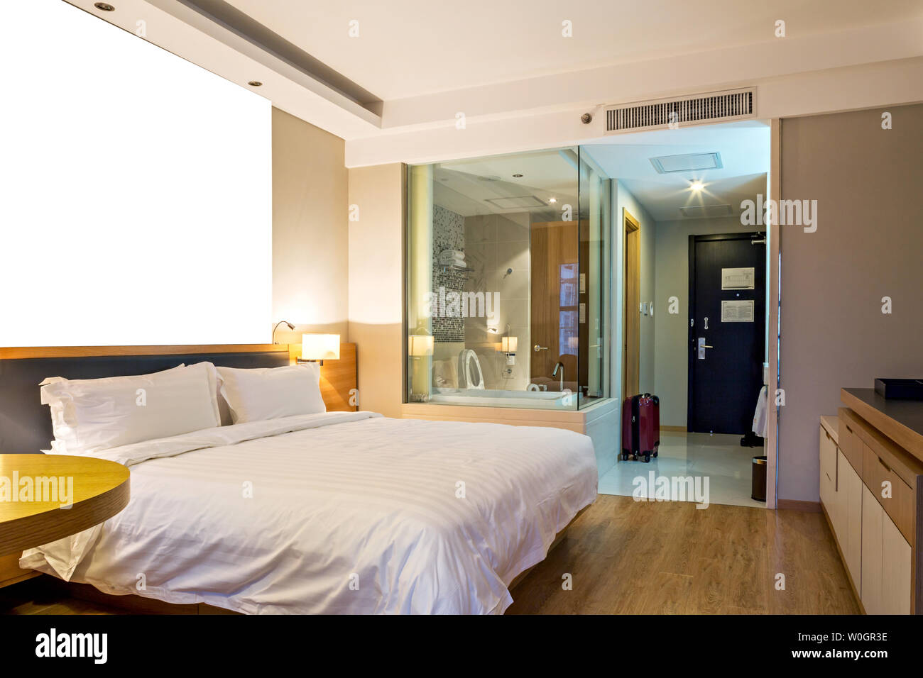 Interior of modern hotels Stock Photo - Alamy