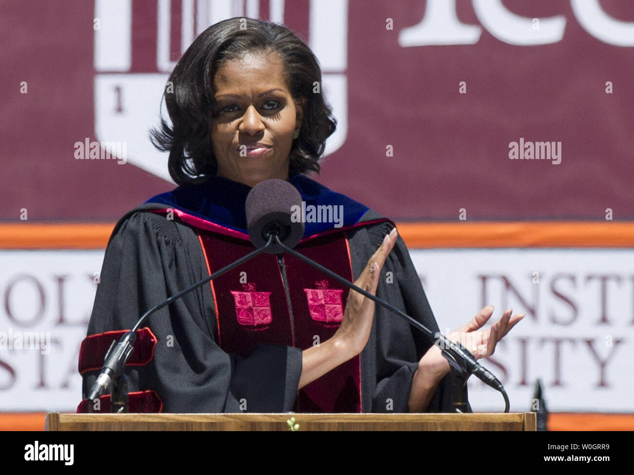 Virginia tech graduation hi-res stock photography and images - Alamy