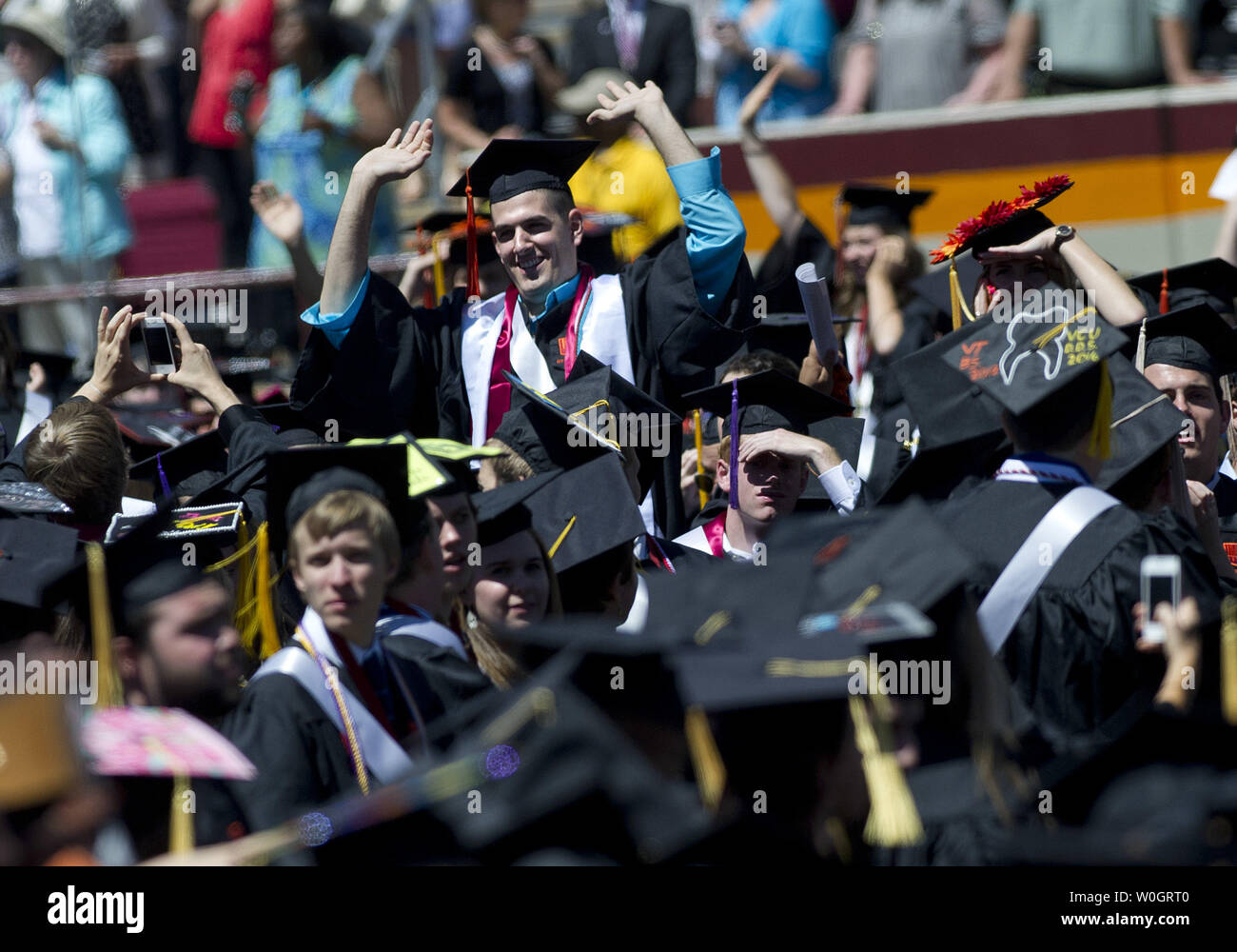 Virginia tech graduation hi-res stock photography and images - Alamy