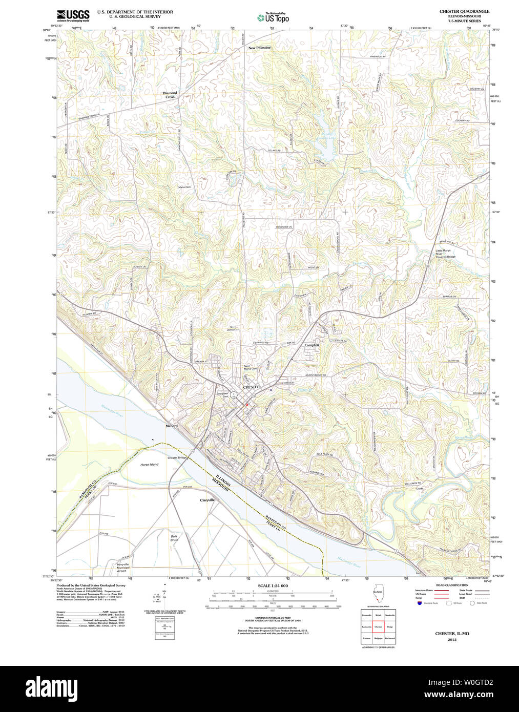 Map of chester Cut Out Stock Images & Pictures - Alamy