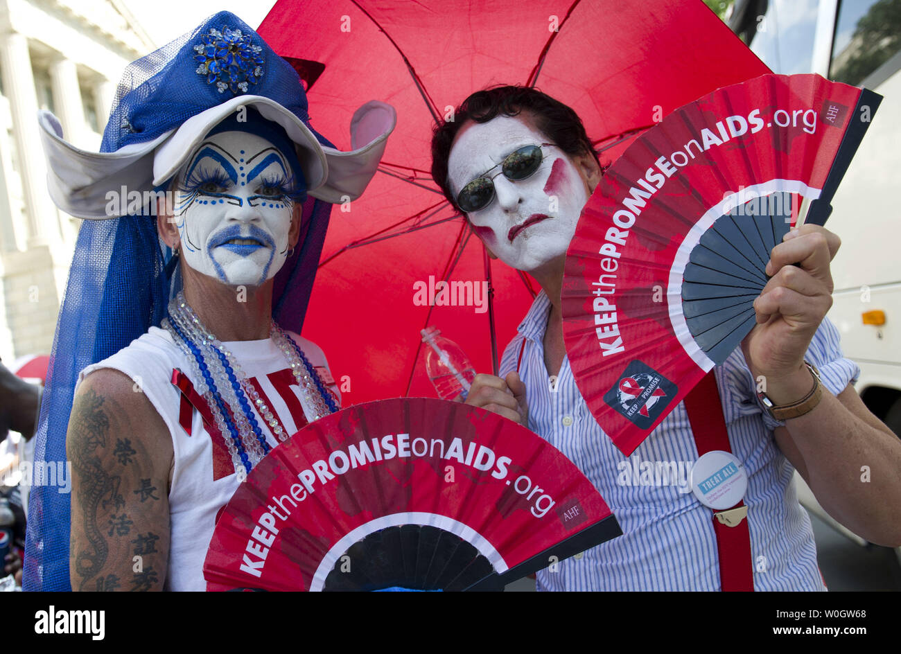 Hiv activists hi-res stock photography and images - Alamy