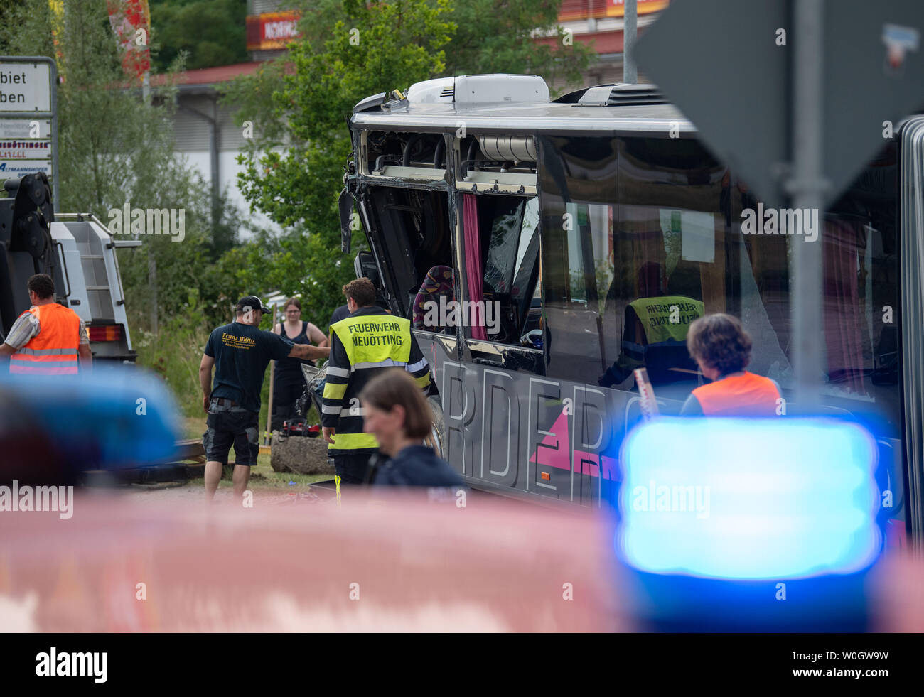 Fireman bus hi-res stock photography and images - Alamy