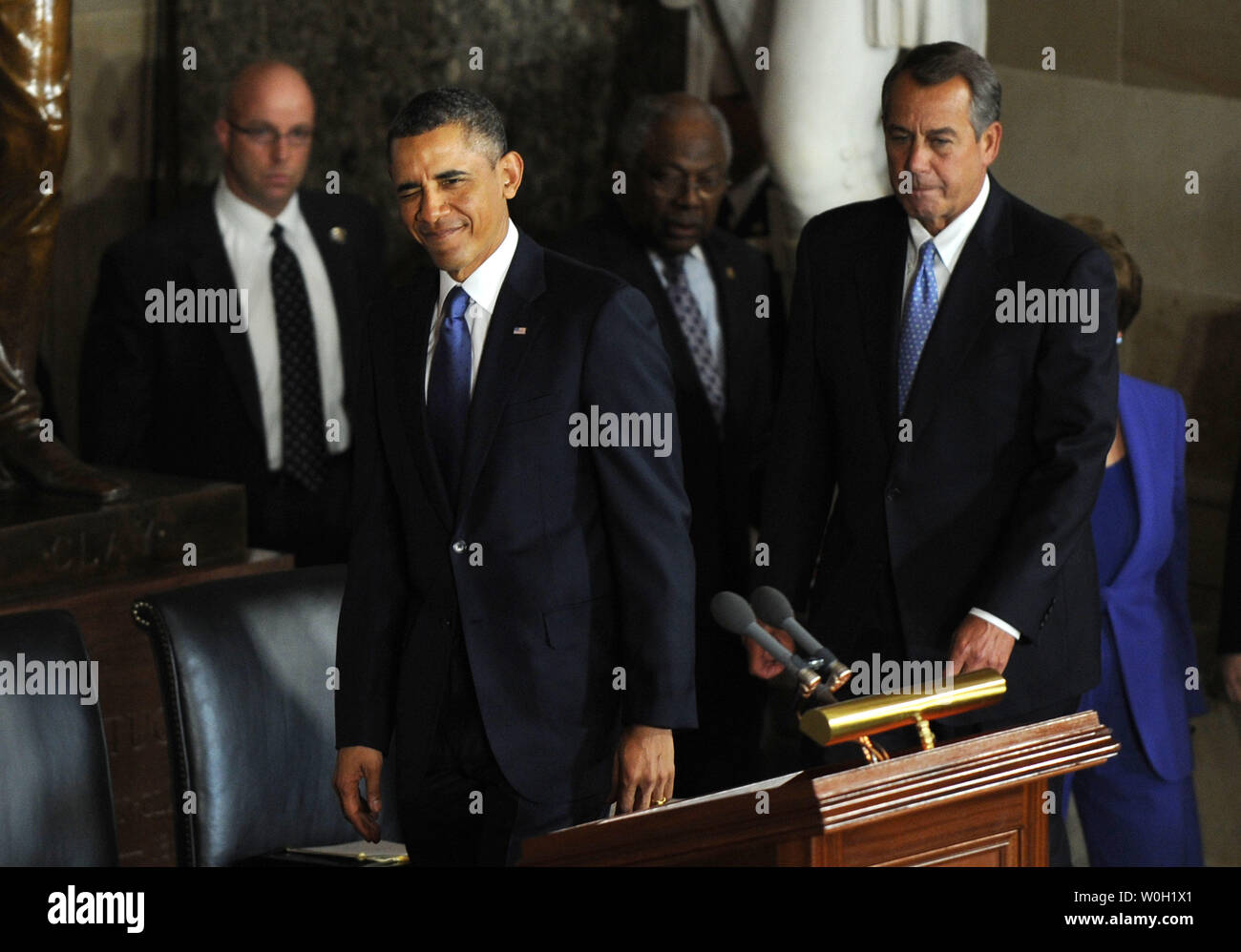 President Barack Obama and Speaker of the House John Boehner (R-OH ...