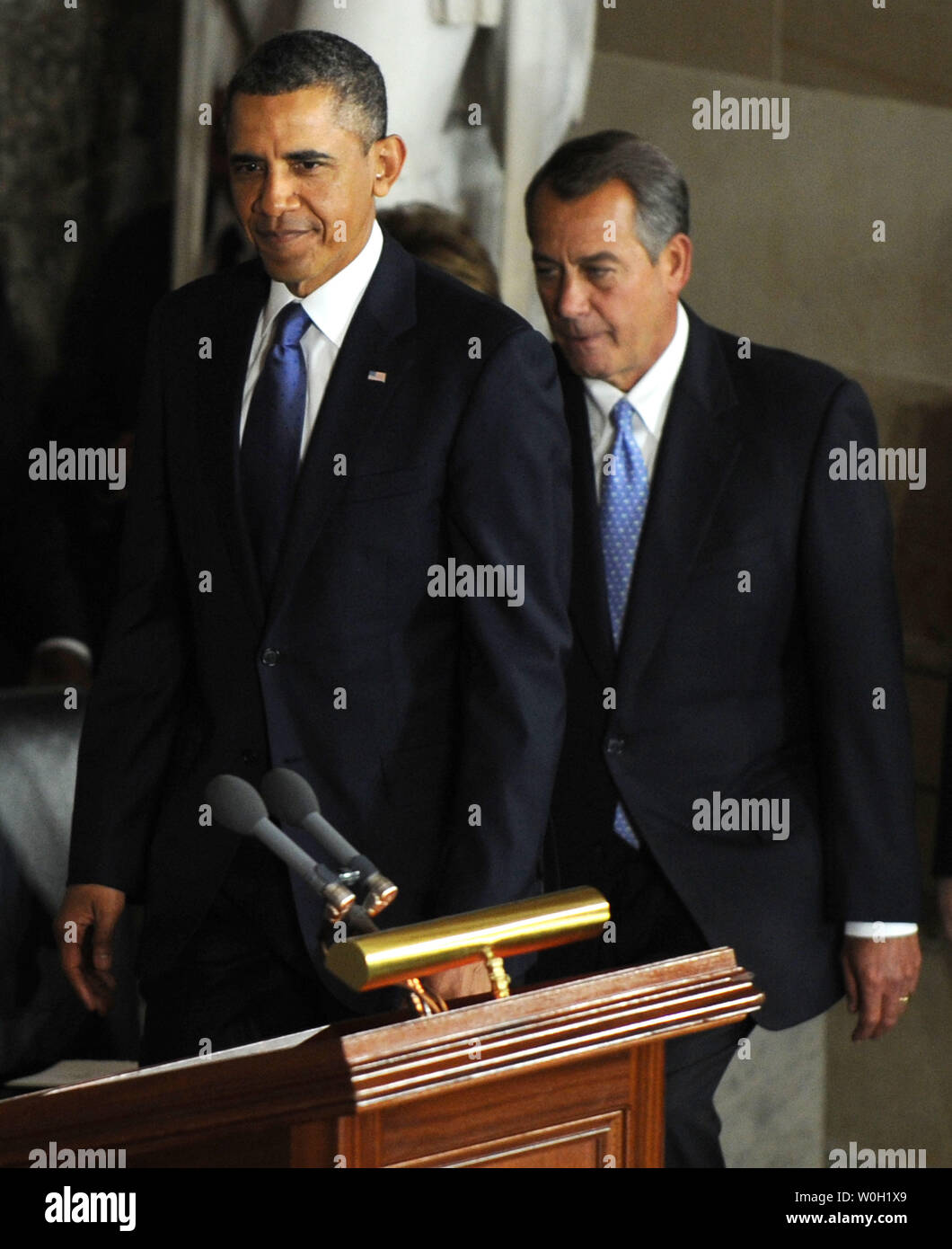 President Barack Obama and Speaker of the House John Boehner (R-OH ...