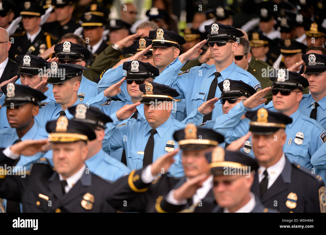 Salute during the national anthem hi-res stock photography and images ...