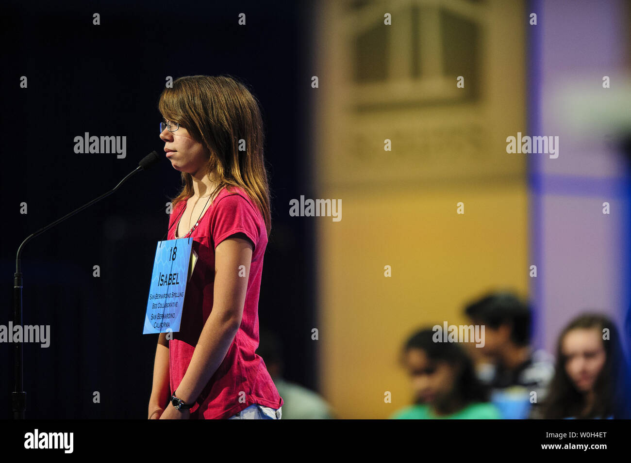 Isabel Cholbi of San Bernardino, California participates in the ...