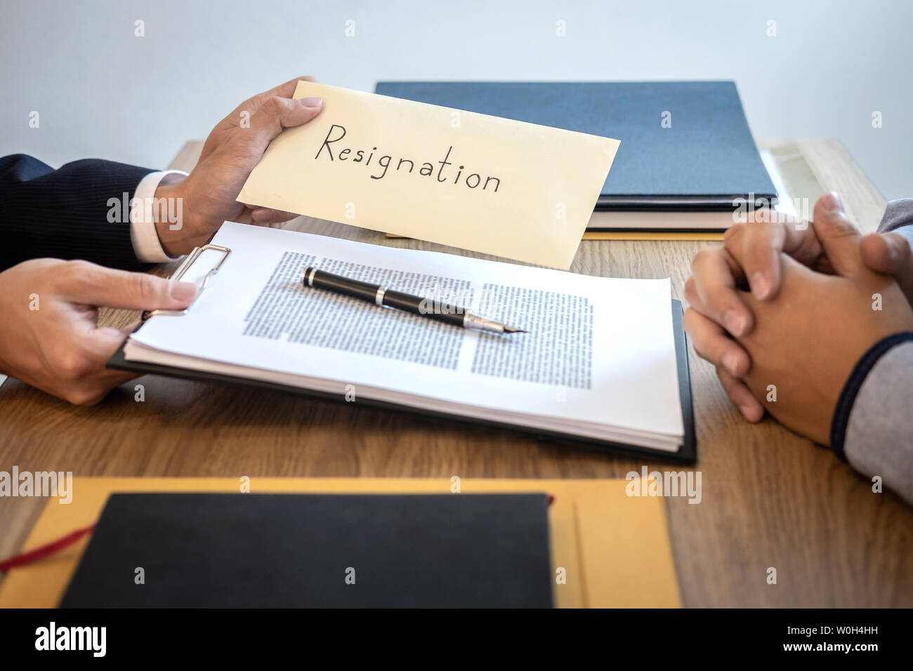 Resignation letter hi-res stock photography and images - Alamy