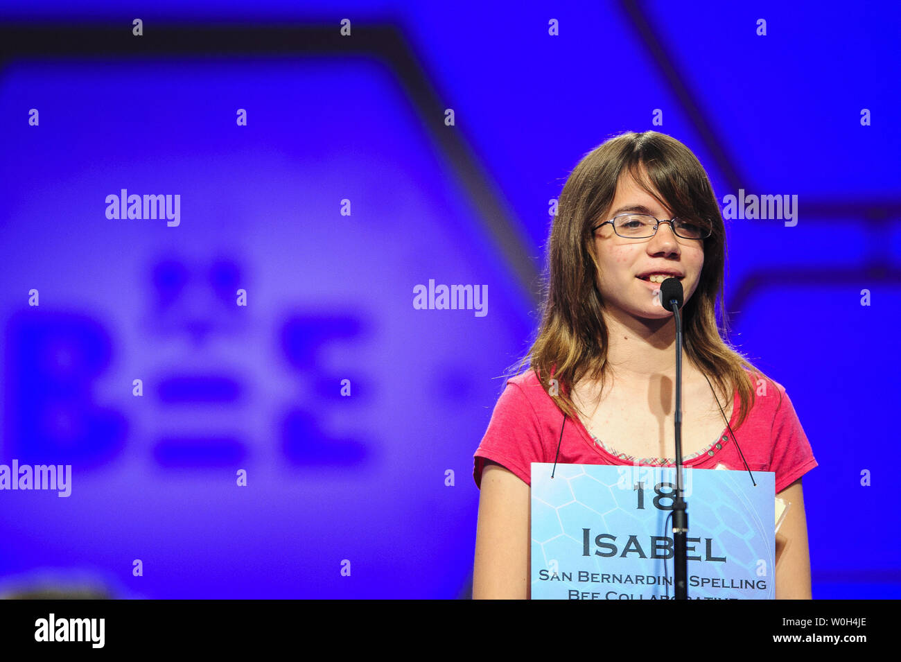 Isabel Cholbi of San Bernardino, California participates in the ...