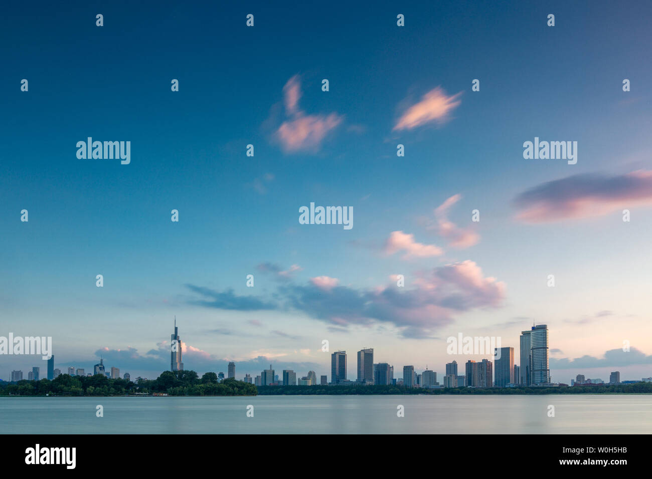 Scenery of Xuanwu Lake Stock Photo - Alamy
