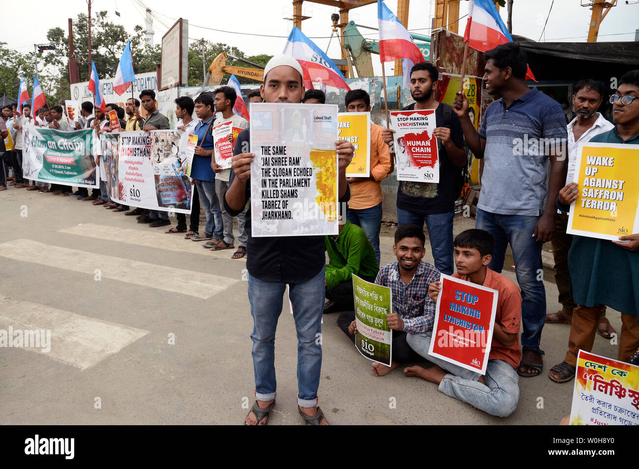 Students islamic organisation of india hi-res stock photography and ...