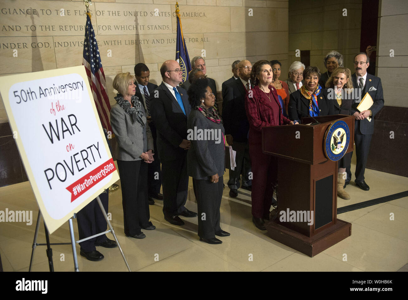 Lynda Johnson Robb, the daughter of President Lyndon Johnson, speaks at ...