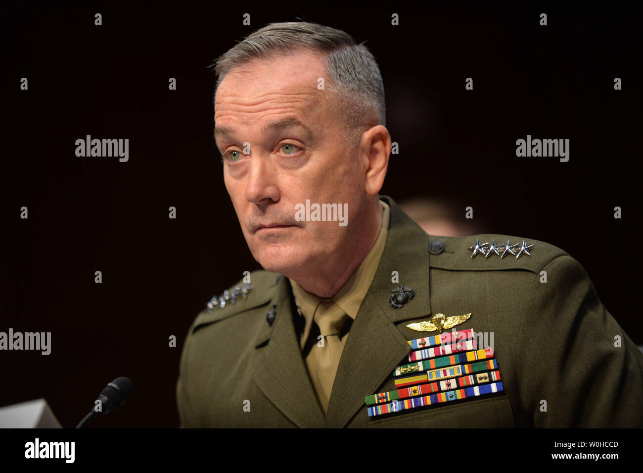 Gen. Joseph Dunford Jr., commander of the International Security ...