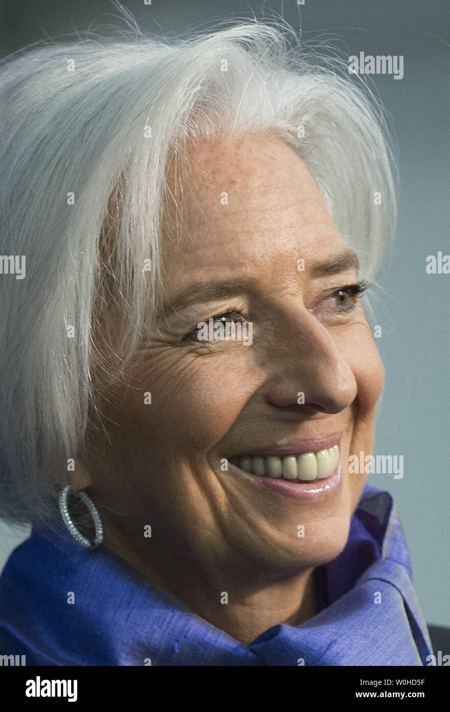 Christine Lagarde, Managing Director or the International Monetary Fund ...