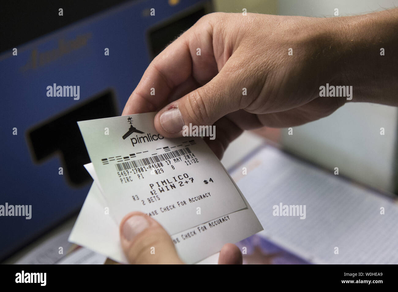 Horse race ticket hi-res stock photography and images - Alamy