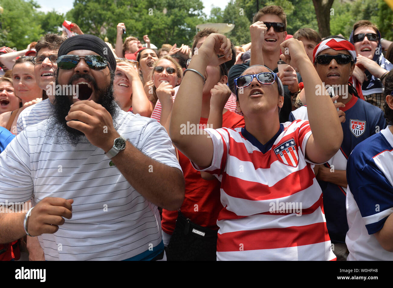 United states soccer fans hi-res stock photography and images - Alamy