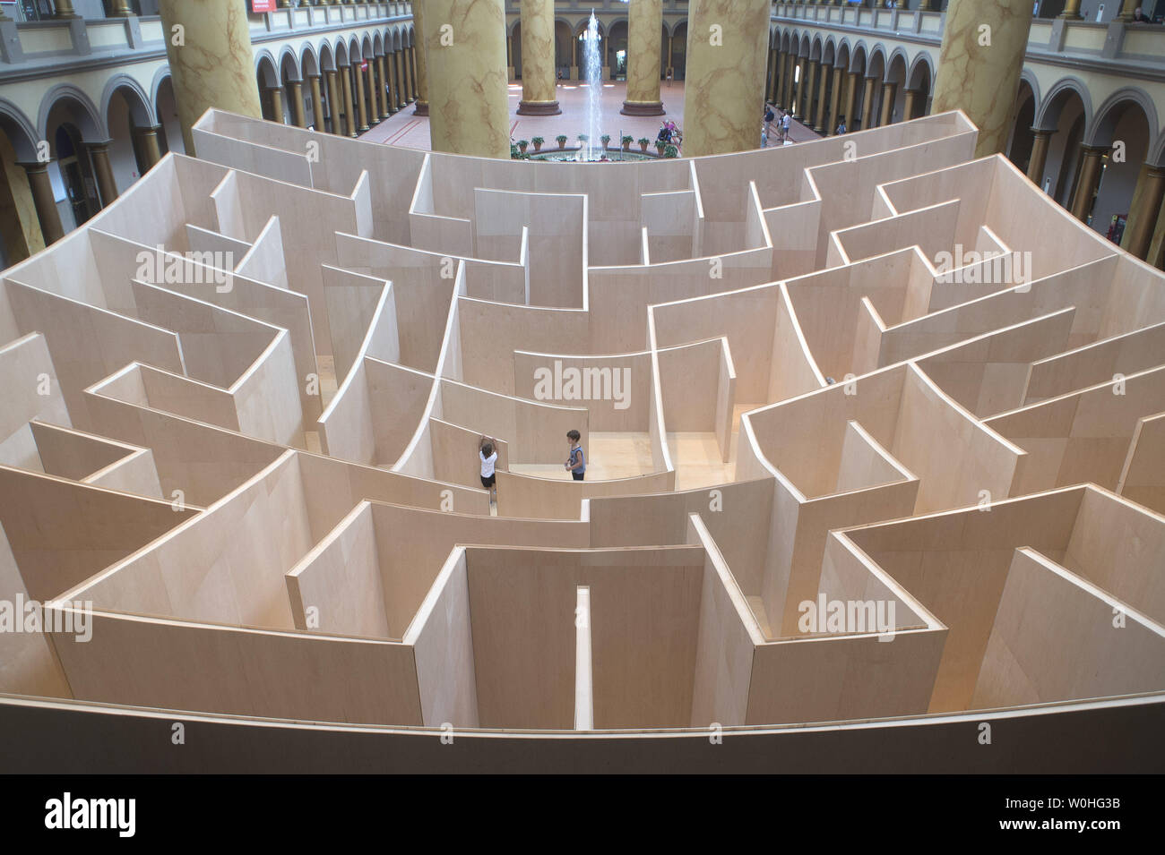 National Building Museum Maze