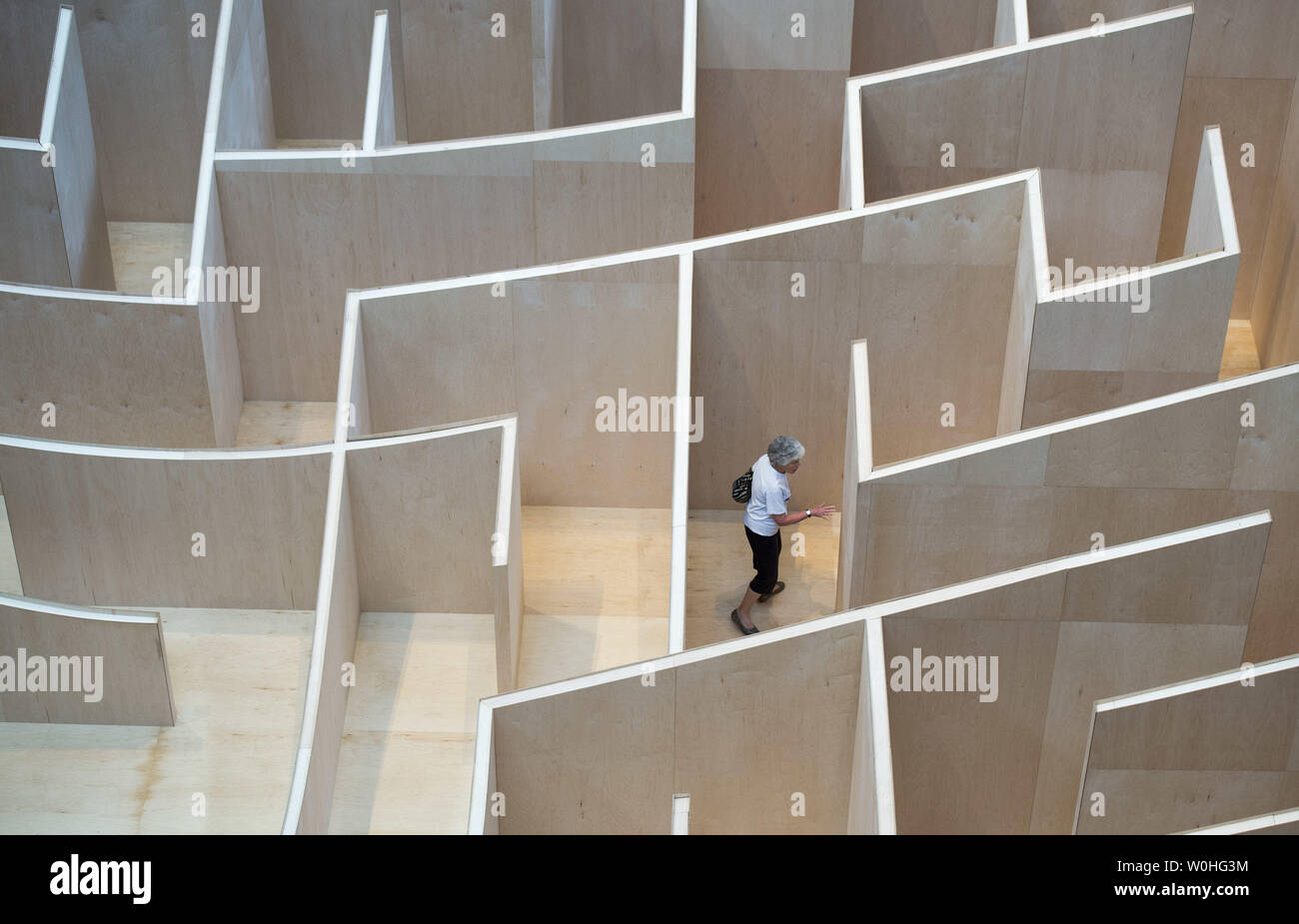 National building museum maze hi-res stock photography and images - Alamy