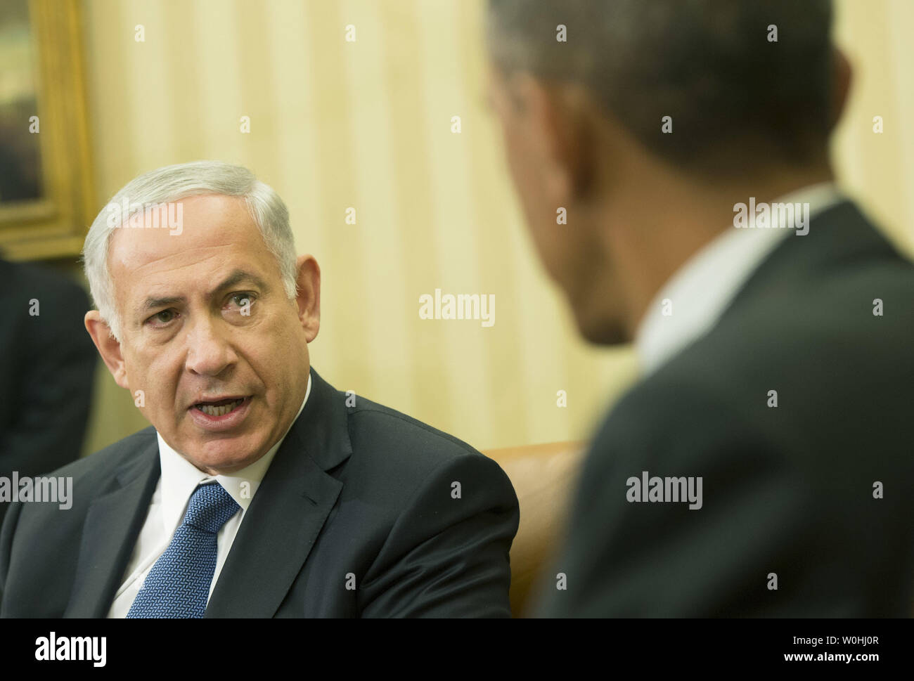 U.S. President Barack Obama meets with Israeli Prime Minister Benjamin ...