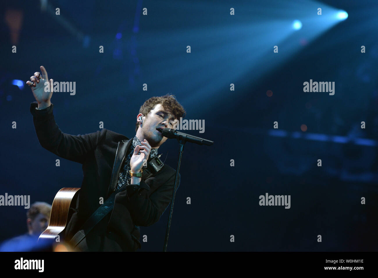 Rixton performs during the Hot 99.5 Jingle Ball concert in Washington ...