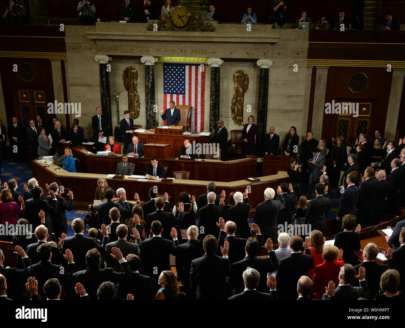 114th congress sworn in hi-res stock photography and images - Alamy