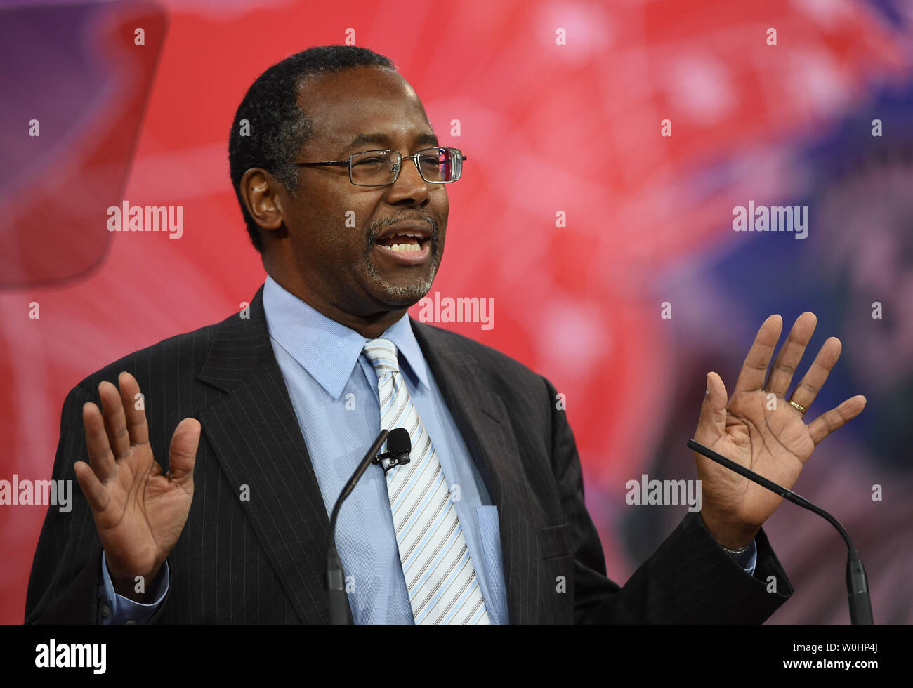 Dr. Ben Carson speaks at the Conservative Political Action Conference ...