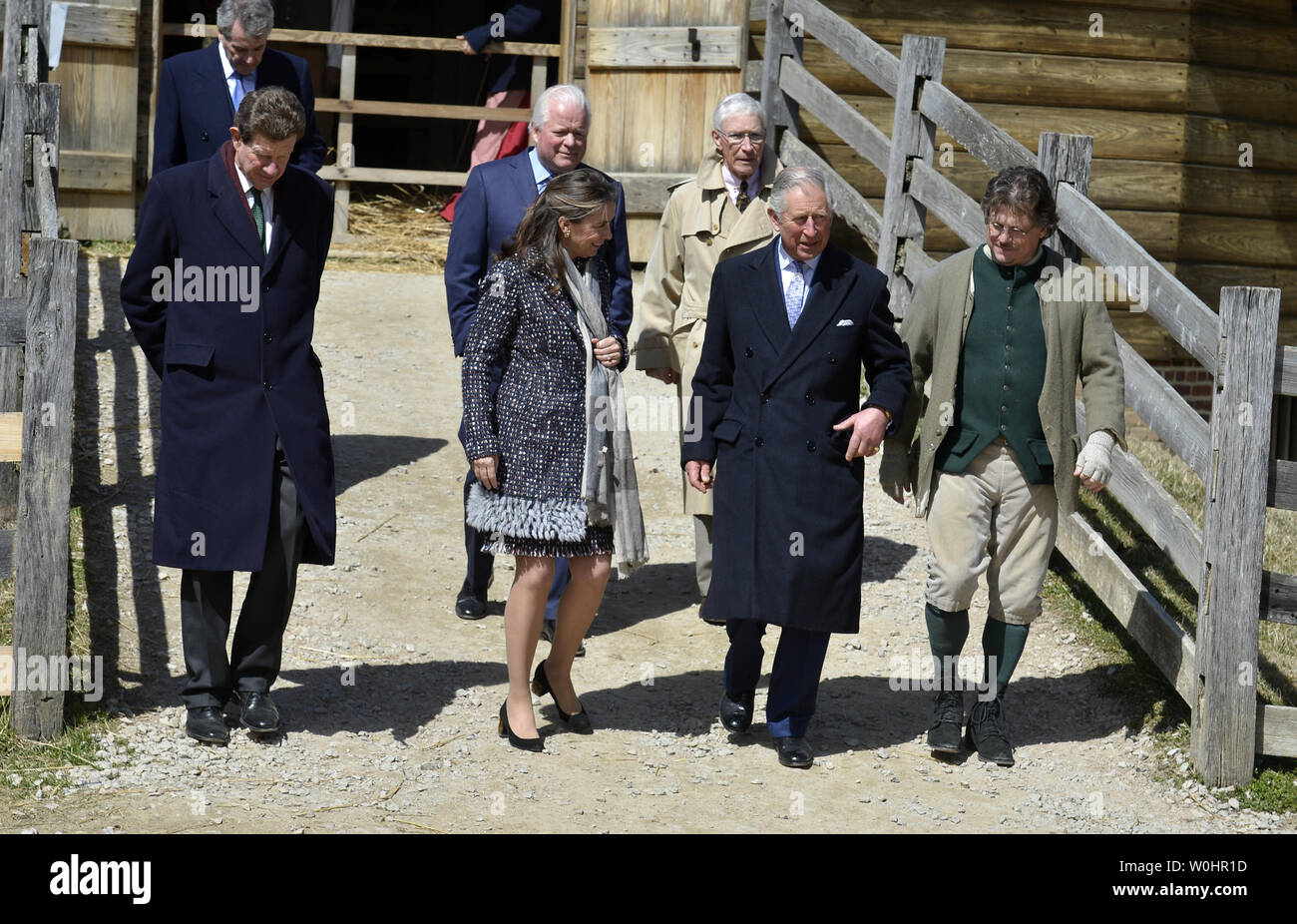 Prince charles with his wife camilla parker bowles hi-res stock ...