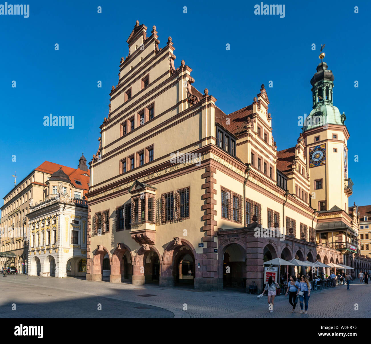 Old town hall in leipzig hi-res stock photography and images - Alamy