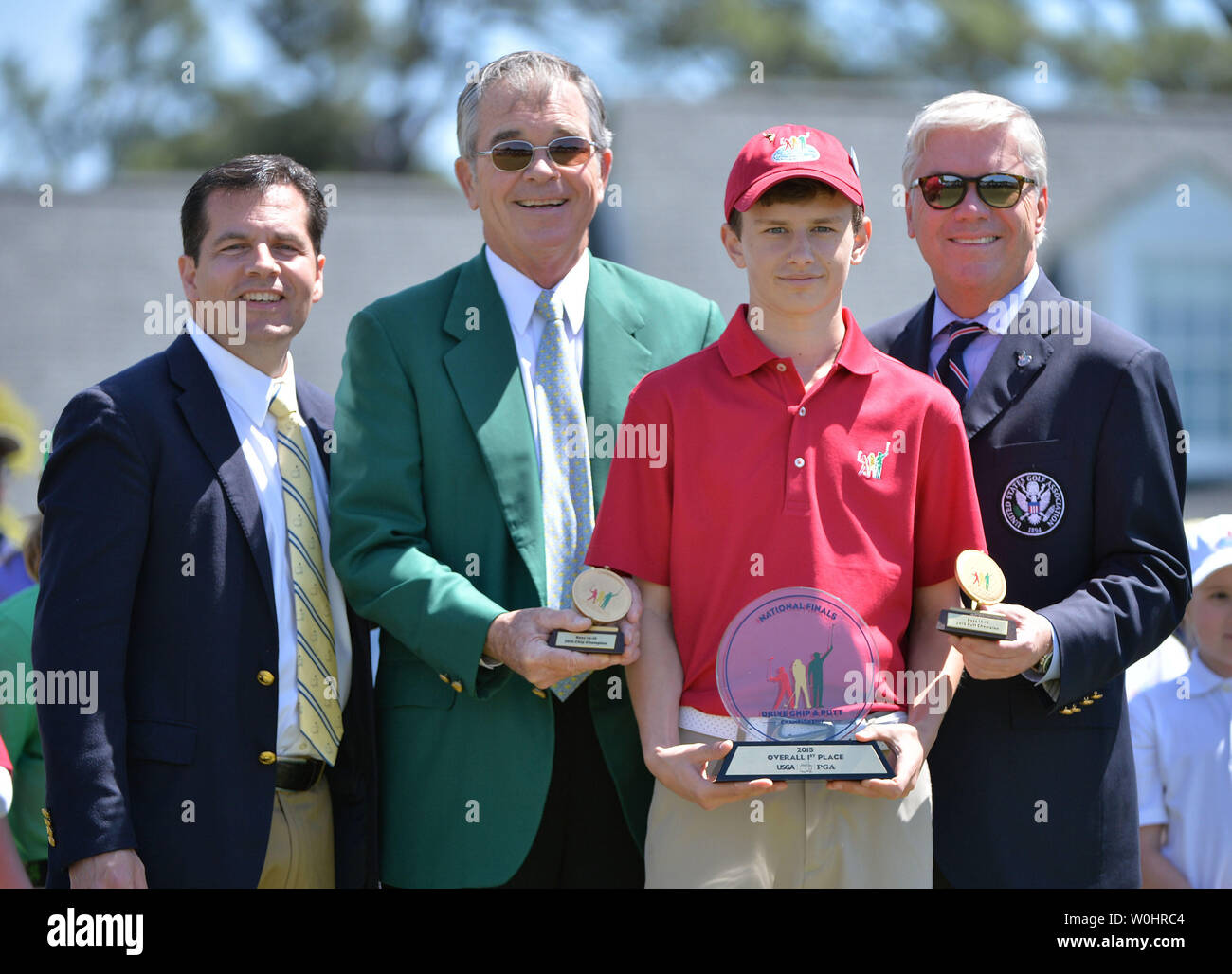 PGA President Derek Sprague, Augusta National Golf Club Chairman Billy ...