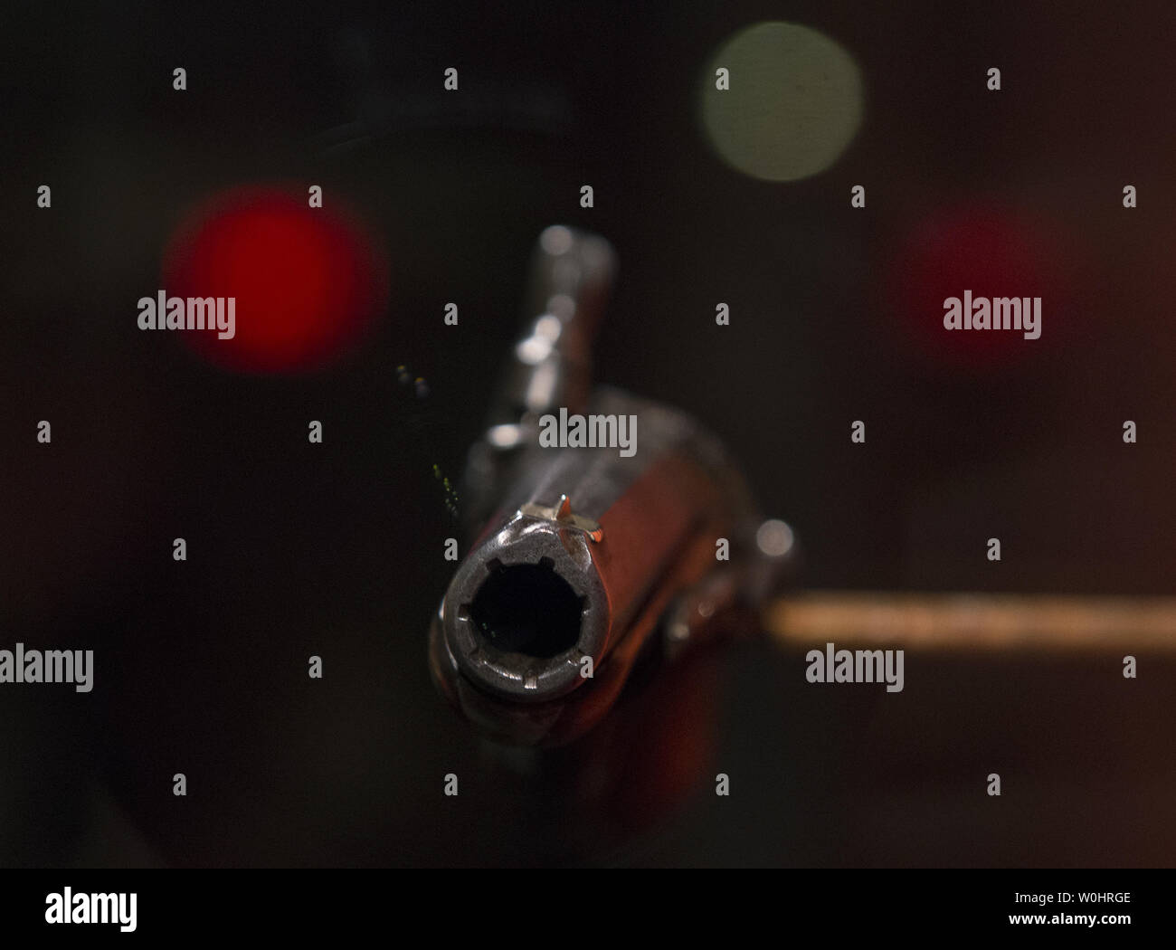 John Wilkes Booth Deringer pistol is displayed in the exhibit "Silent ...