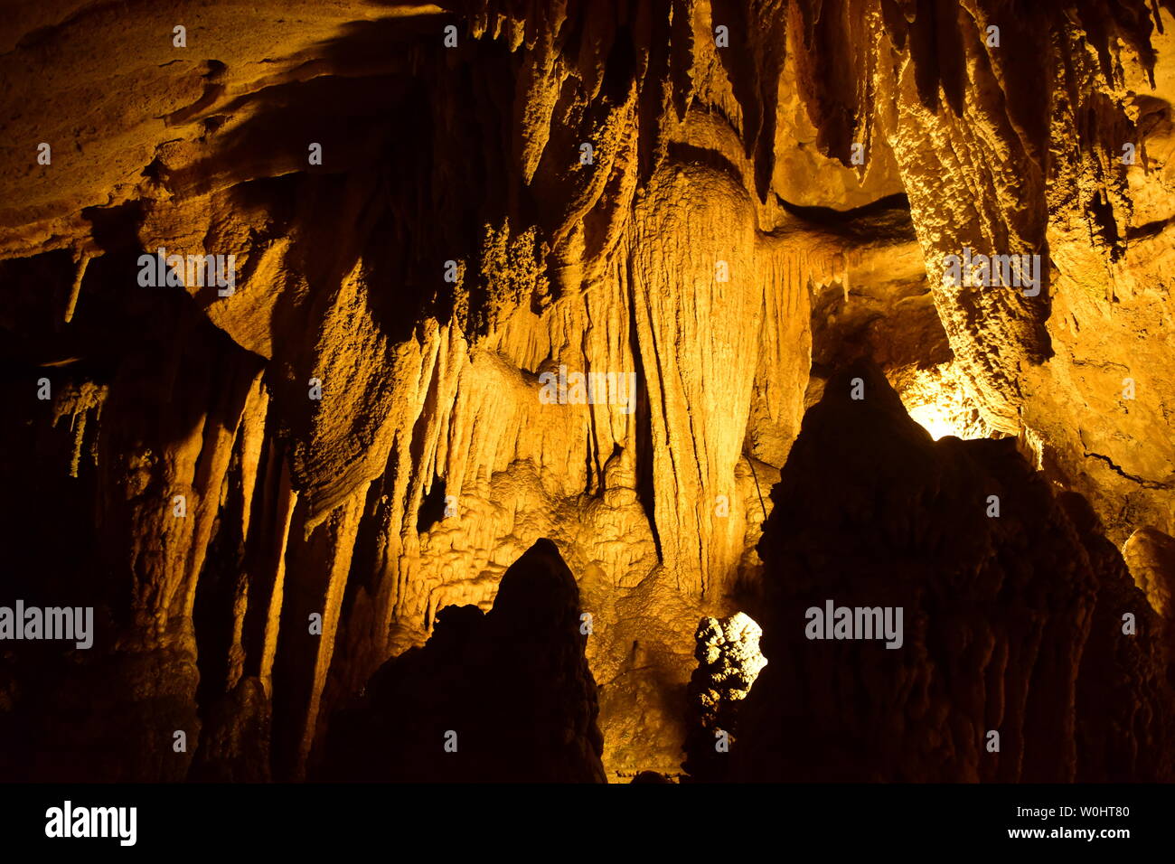 Natural karst caves Stock Photo - Alamy