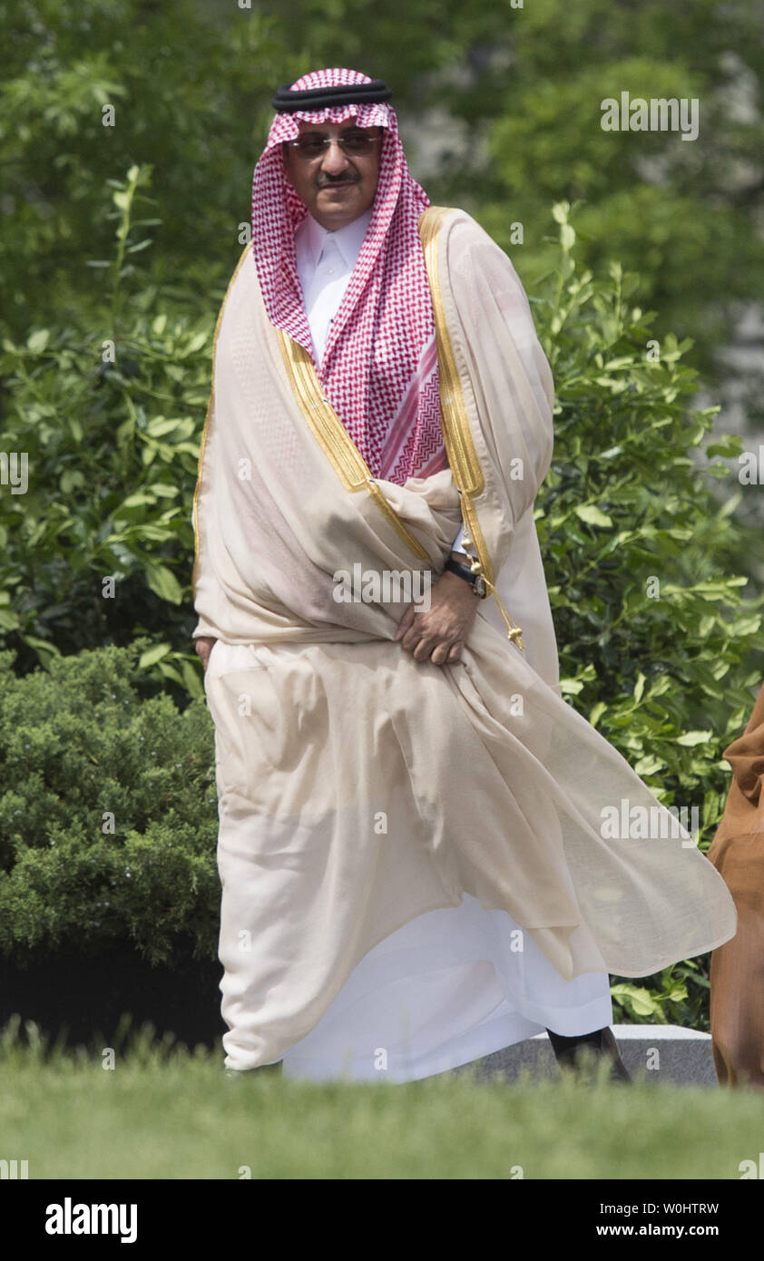 Saudi Arabian Crown Prince Mohammed bin Nayef arrives at the White ...